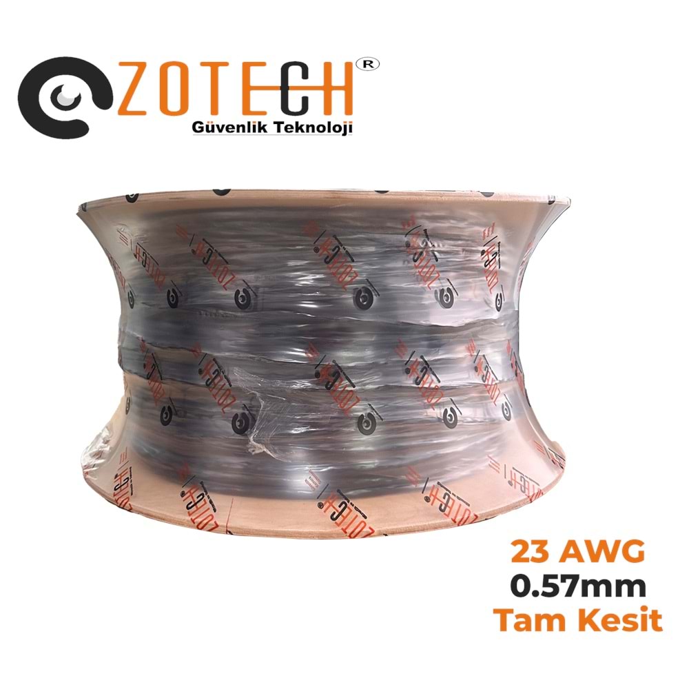 Zotech (305mt) 23awg cat6 network kablo 0,57mm u-utp kutu