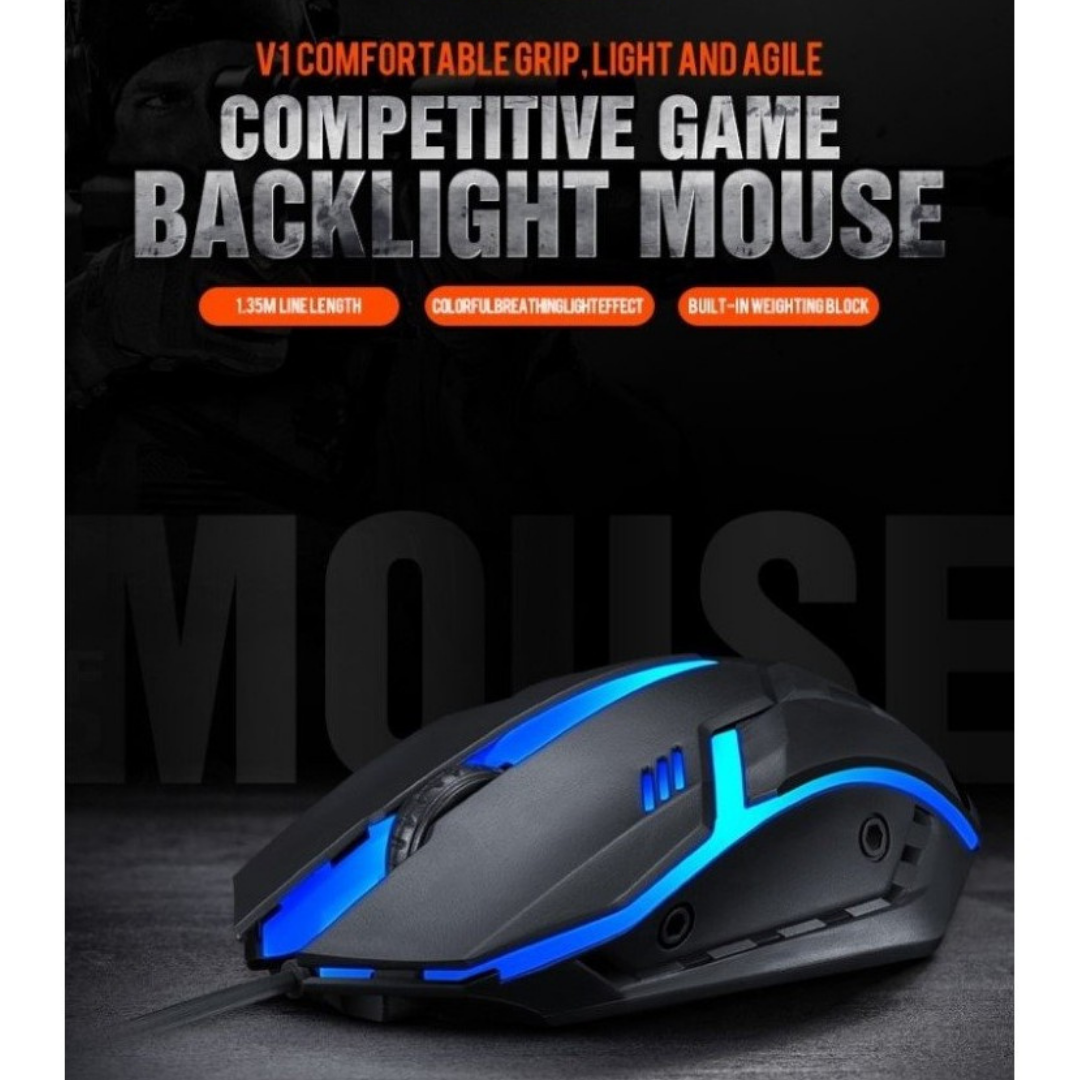 T-wolf v1 rgb rai̇nbow usb gami̇ng mouse